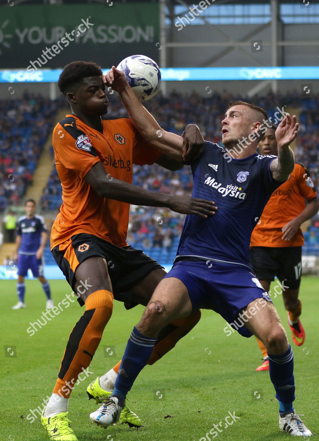 Joe Ralls Cardiff City Dominic Iorfa Editorial Stock Photo - Stock ...