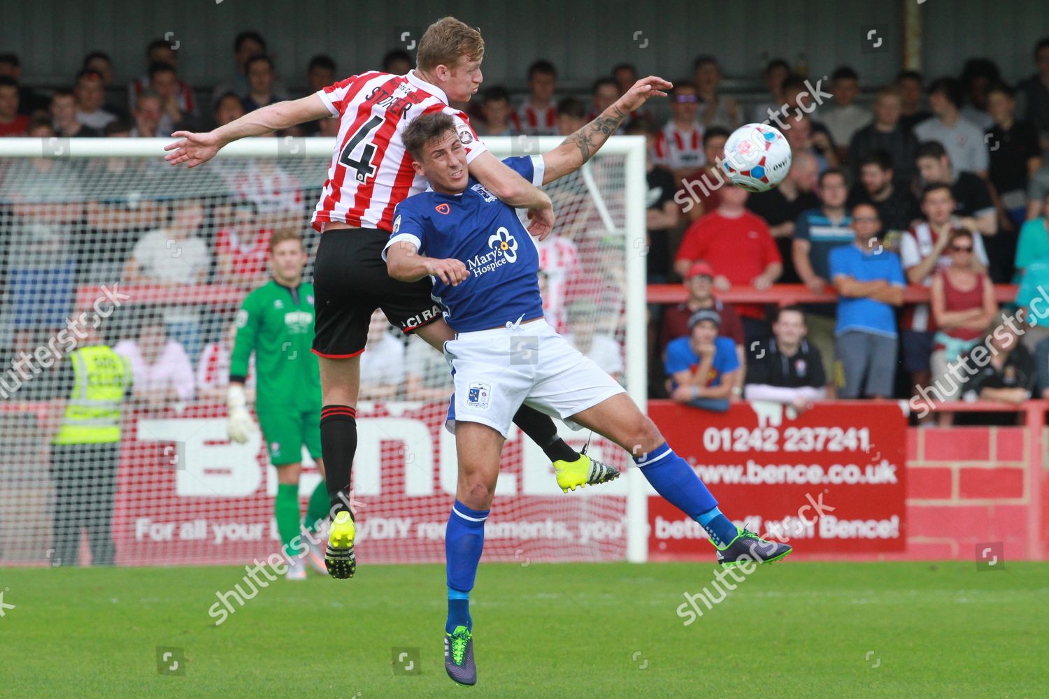 Kyle Storer Paddy Lacey During Vanarama Editorial Stock Photo - Stock ...