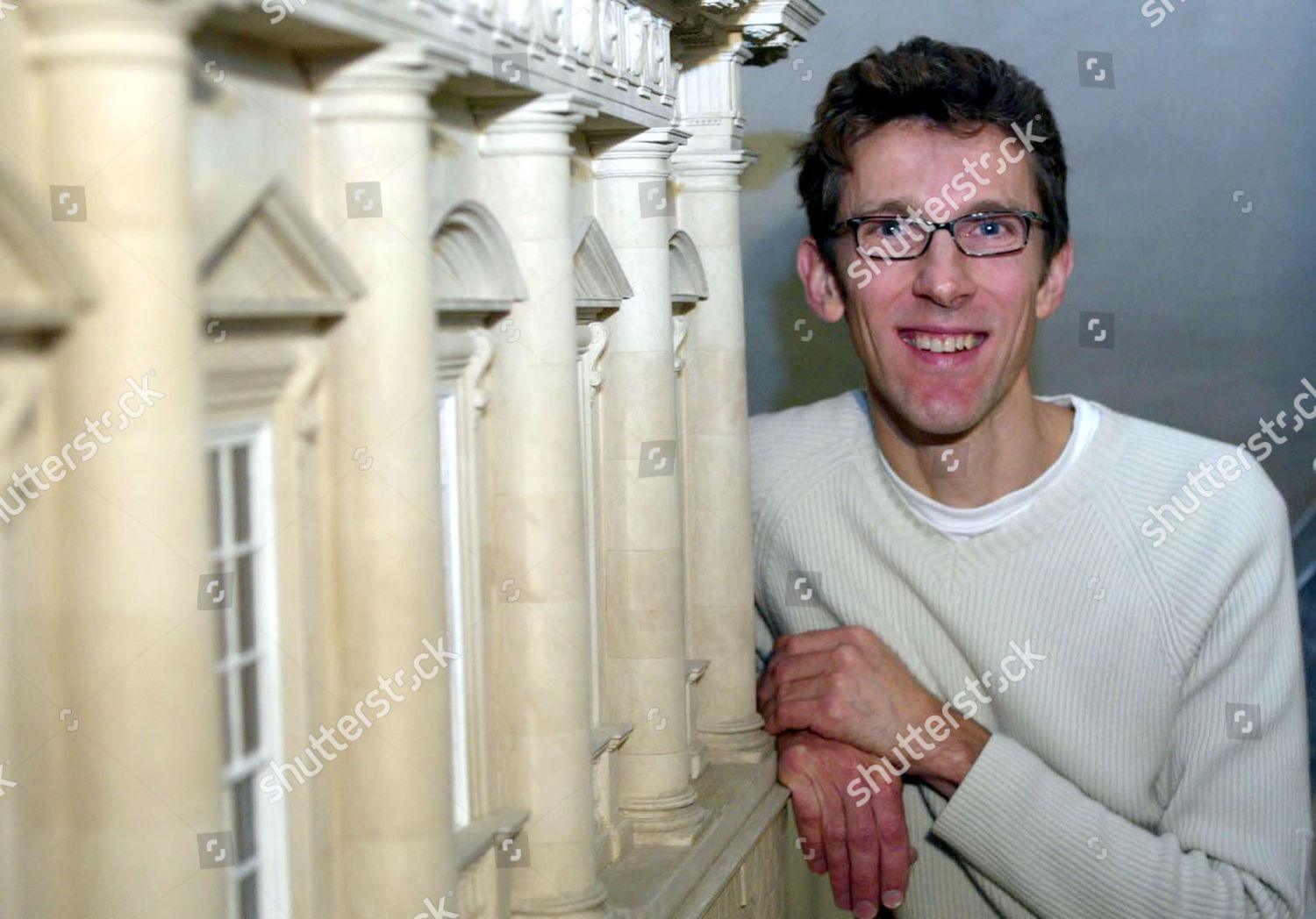 Model Maker Kevin Mulvany His Copy Editorial Stock Photo - Stock Image ...