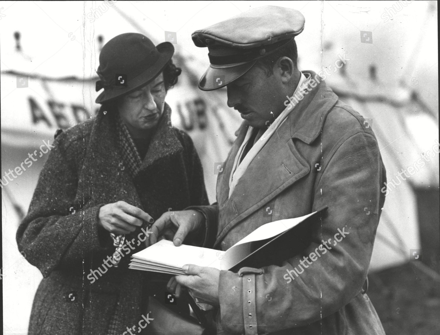 Colonel Roscoe Turner American Pilot His Editorial Stock Photo - Stock ...