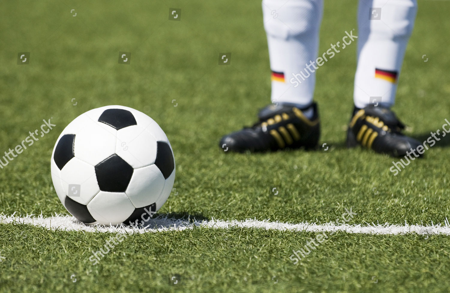 Model Released Feet German National Football Editorial Stock Photo ...