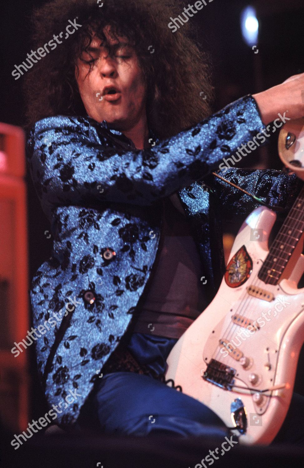 Marc Bolan T Rex Performing Wembley Editorial Stock Photo - Stock Image ...