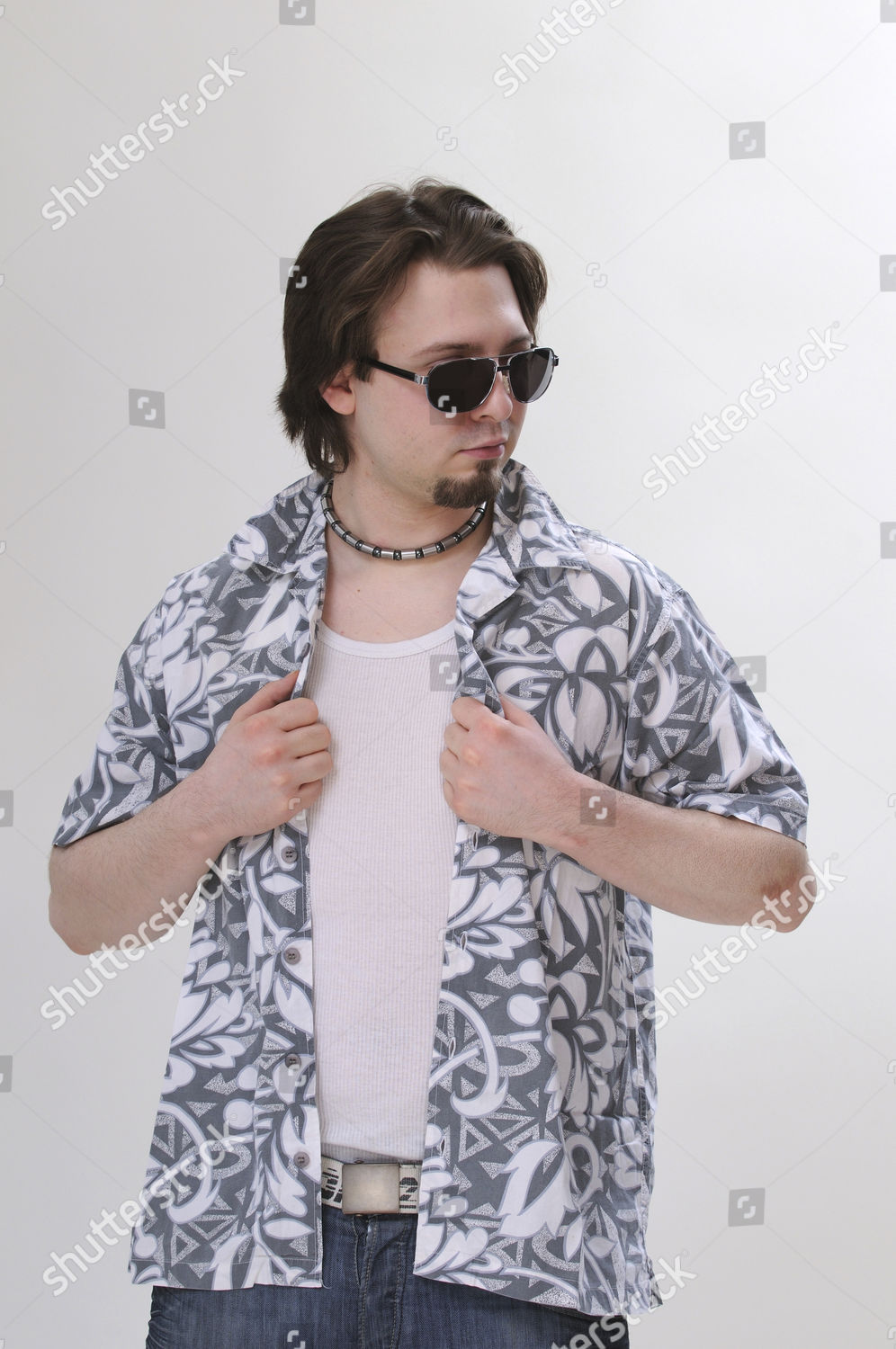 Model Released Cool Young Man Goatee Editorial Stock Photo - Stock ...