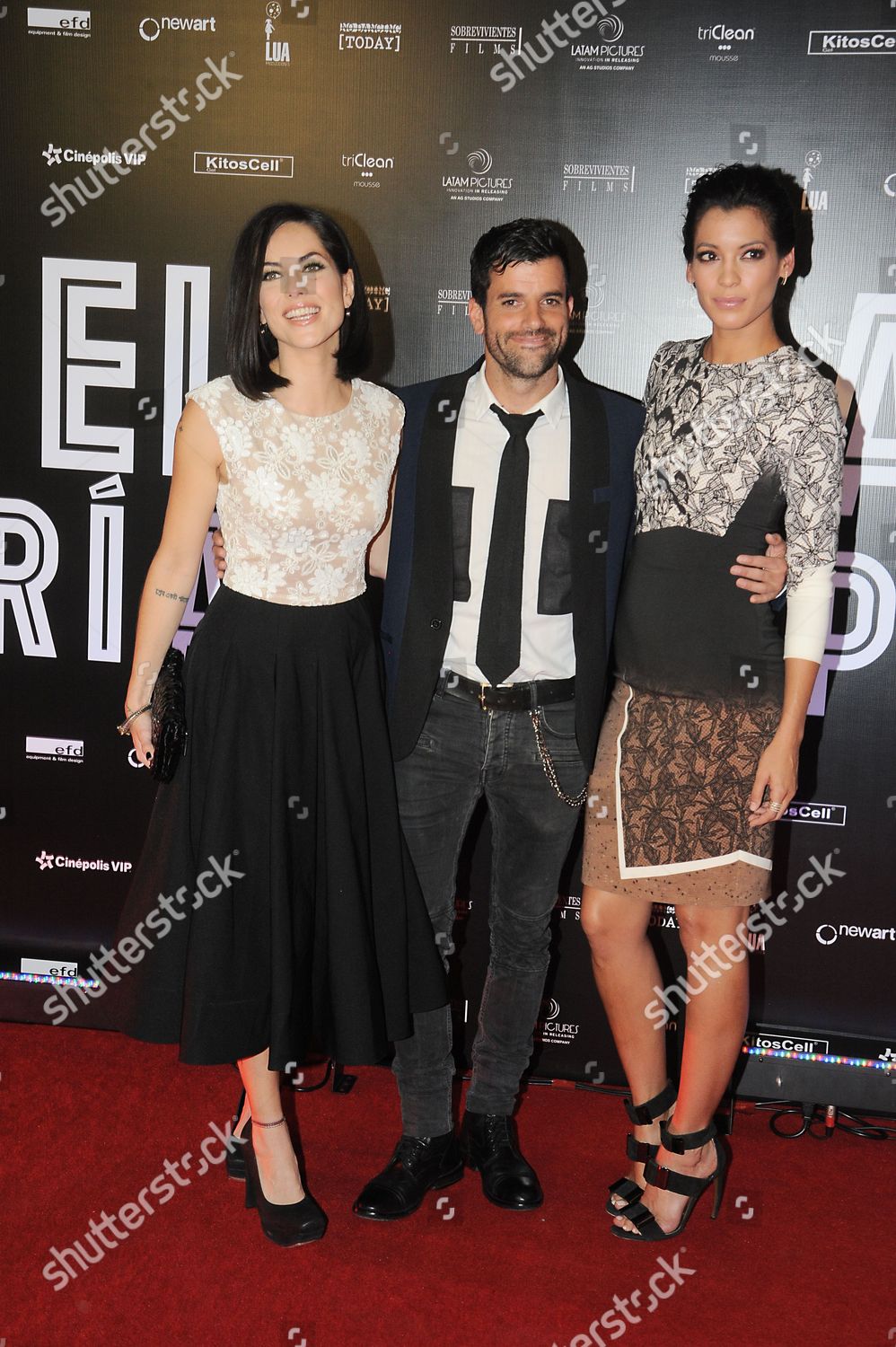 Barbara Mori Claudio Lafarga Stephanie Sigman Editorial Stock Photo ...