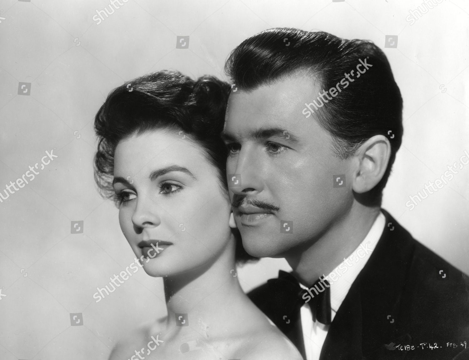 Jean Simmons Stewart Granger Editorial Stock Photo - Stock Image ...