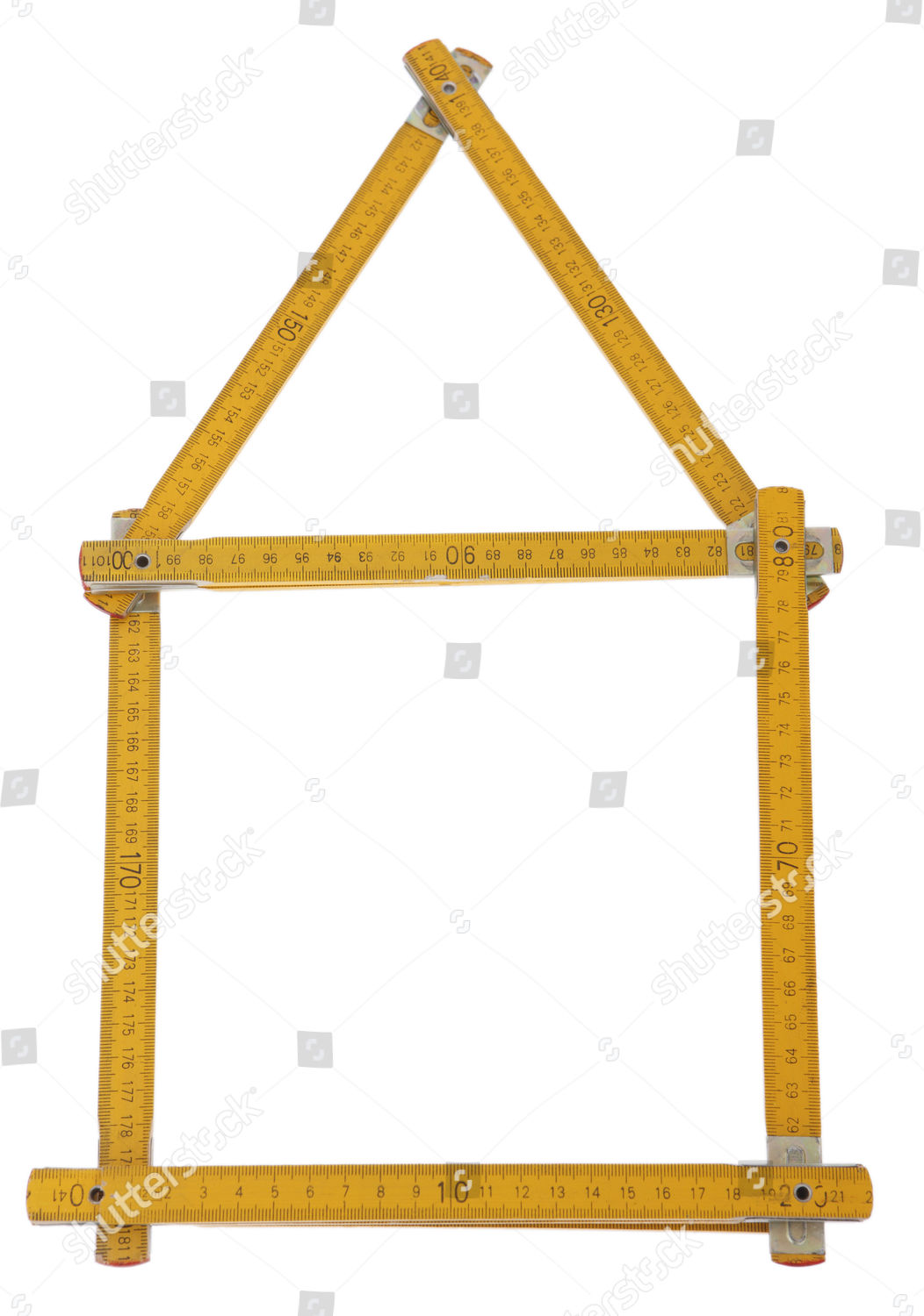 Folding Rule Yardstick Editorial Stock Photo - Stock Image | Shutterstock