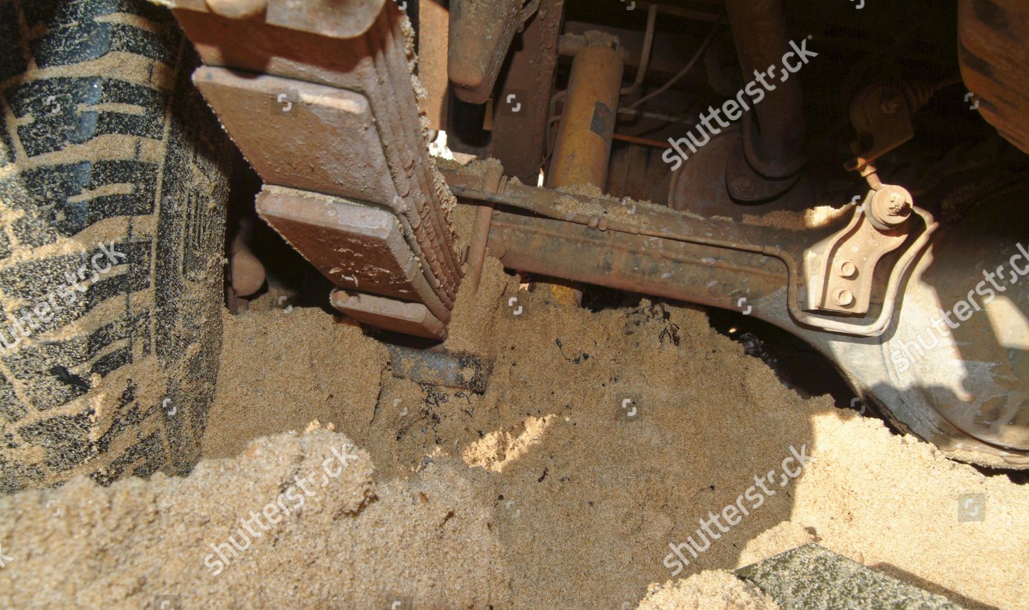 Detail Rear Axle Offroad Vehicle 4x4 Editorial Stock Photo - Stock ...