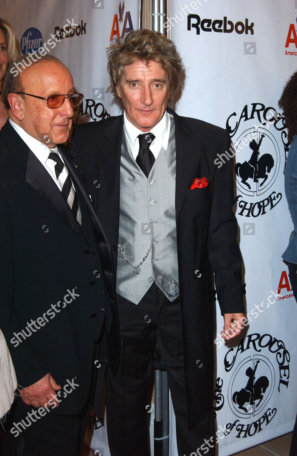Clive Davis Rod Stewart Editorial Stock Photo - Stock Image | Shutterstock