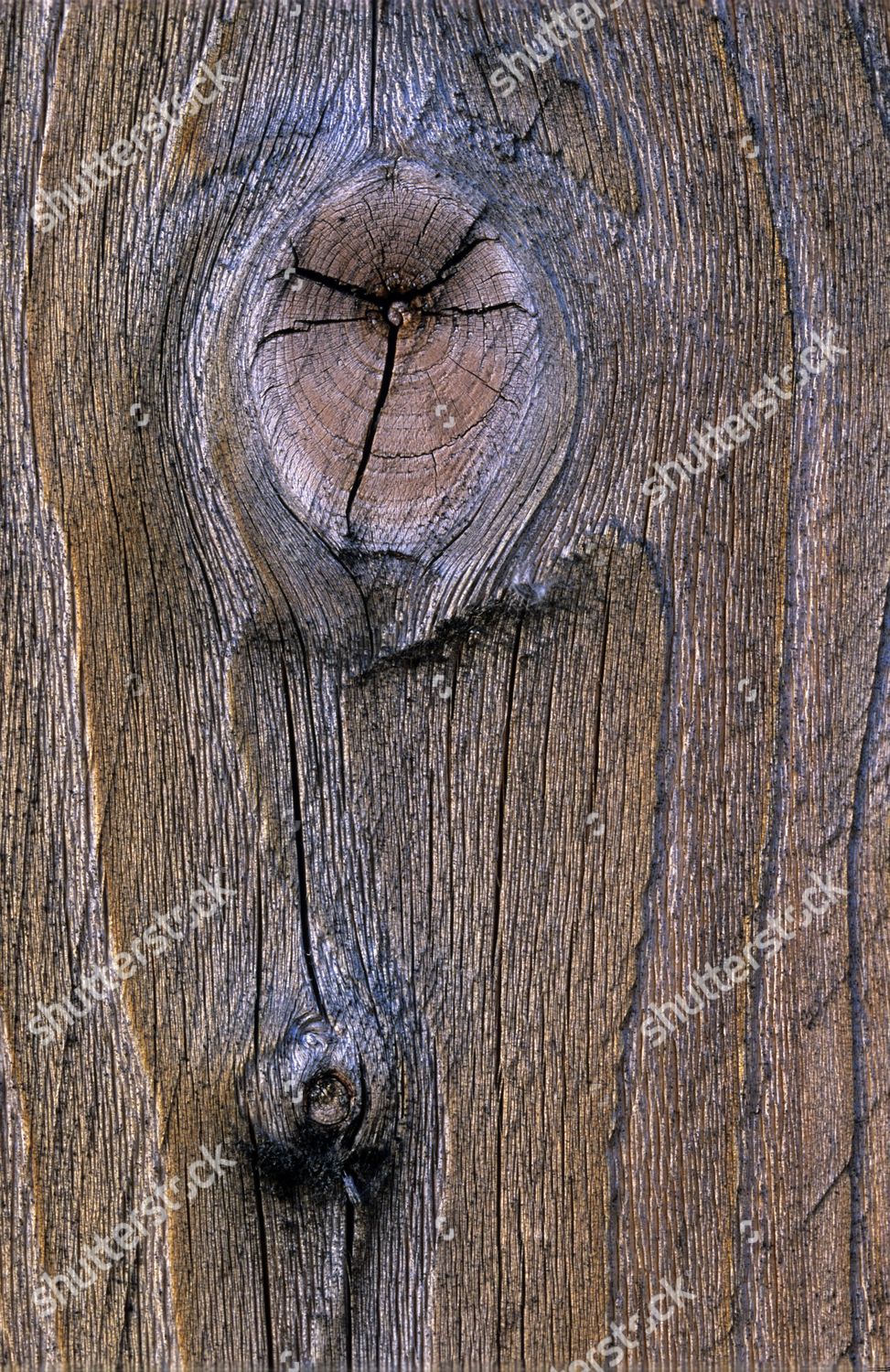 Knothole Wood Board Detail Editorial Stock Photo - Stock Image ...