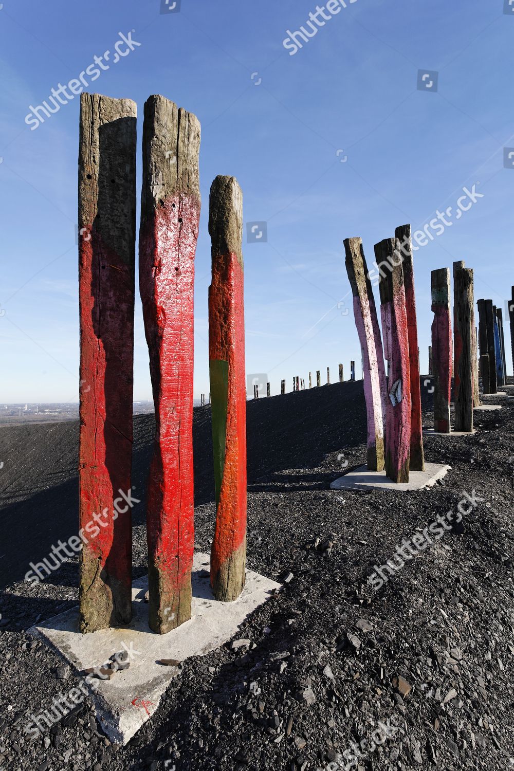 Totems Art Installation By Basque Artist Editorial Stock Photo - Stock ...