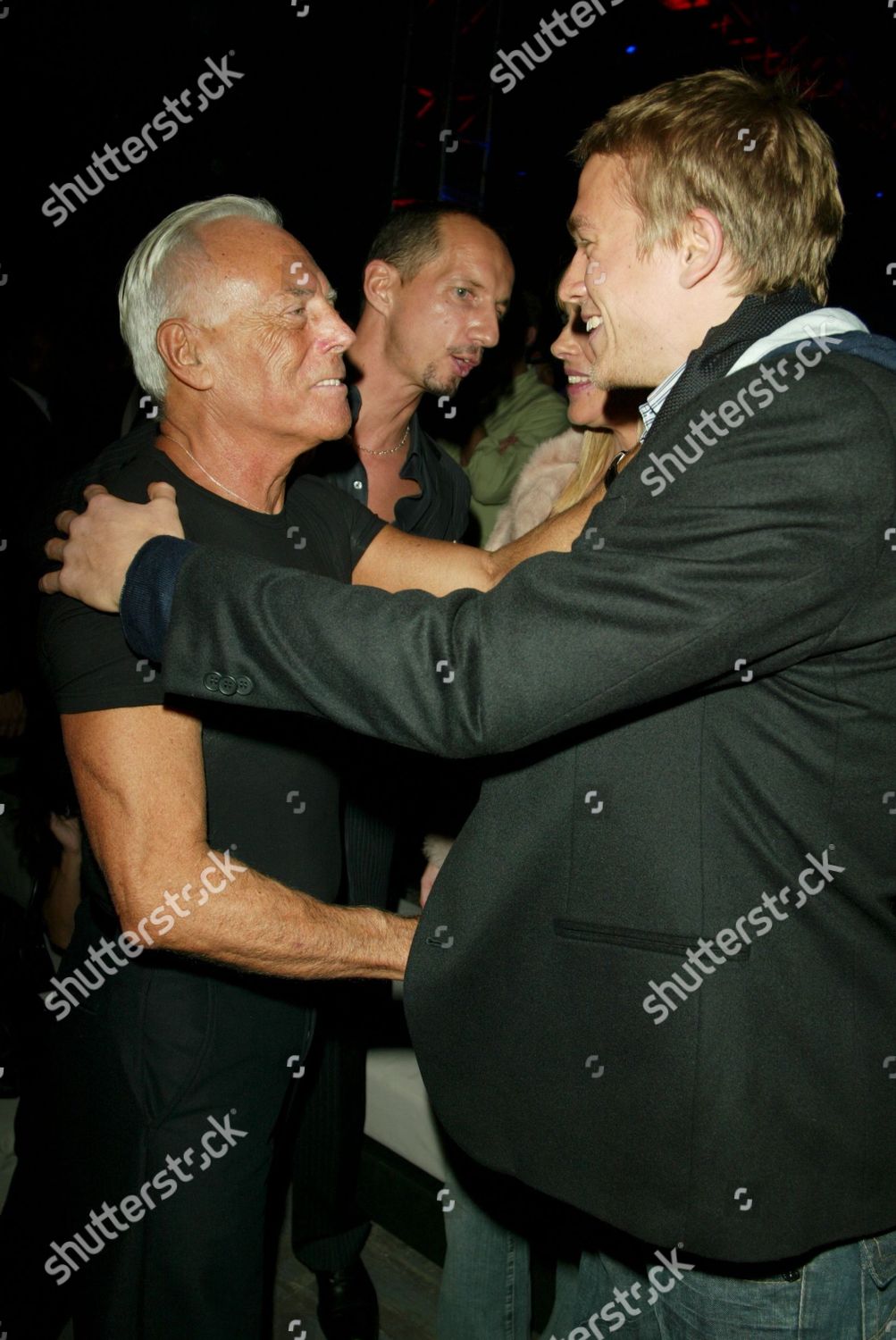 Giorgio Armani Charlie Hunnam Editorial Stock Photo - Stock Image ...