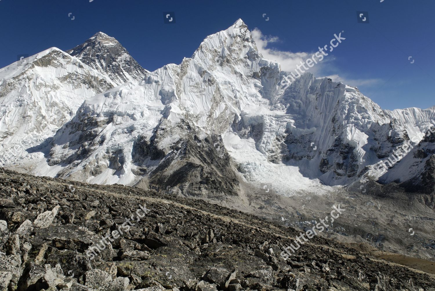 Famous View Kala Patthar Patar 5545 Editorial Stock Photo - Stock Image ...