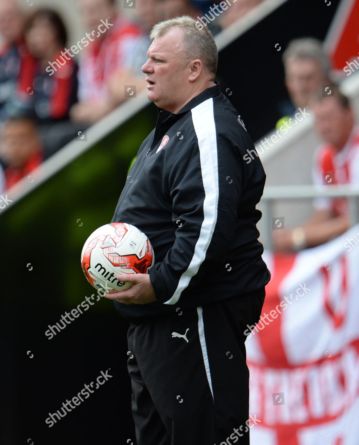 Manager Steve Evans Rotherham United During Editorial Stock Photo - Stock Image | Shutterstock