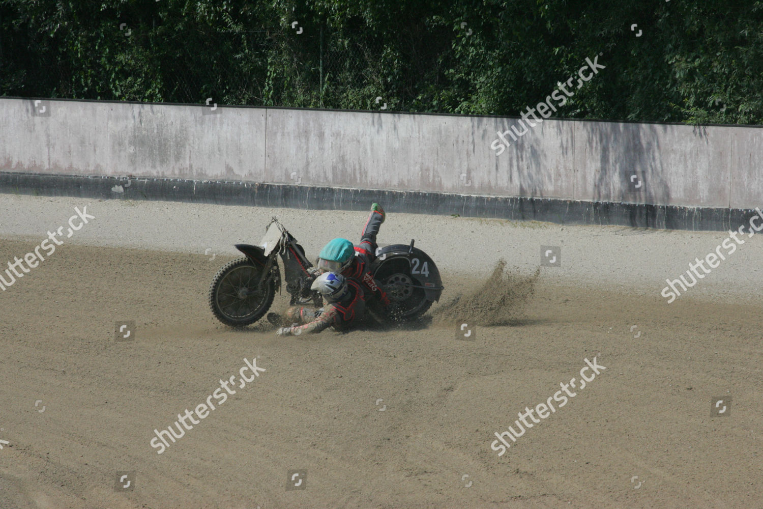 Sidecar Motorcycle Crash International Motorcycle Race Editorial Stock ...
