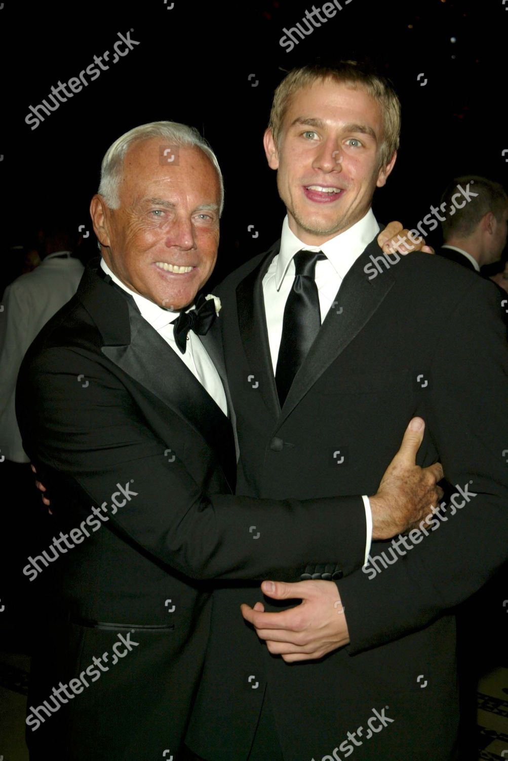 Giorgio Armani Charlie Hunnam Editorial Stock Photo - Stock Image ...