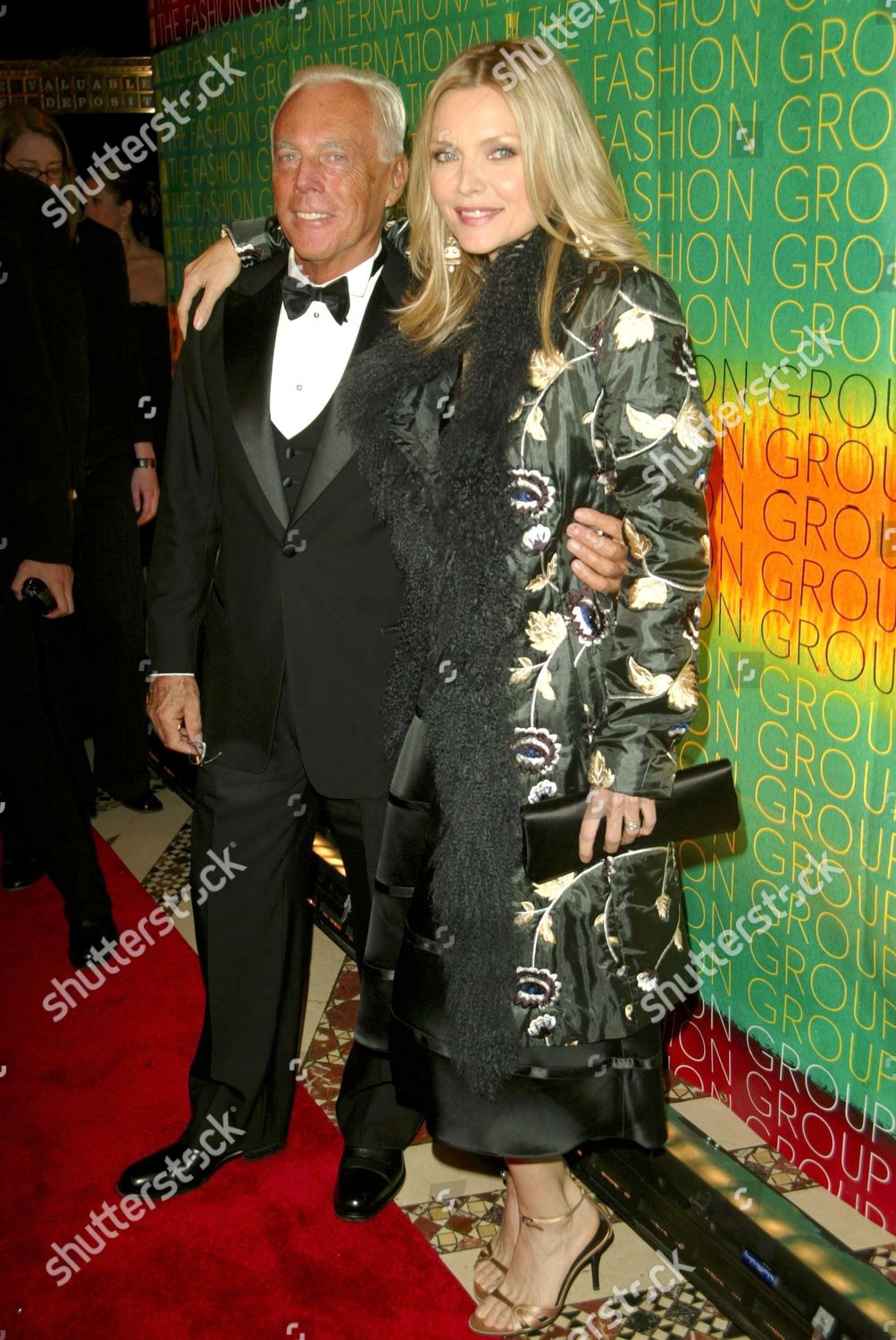 Giorgio Armani Michelle Pfeiffer Editorial Stock Photo - Stock Image ...