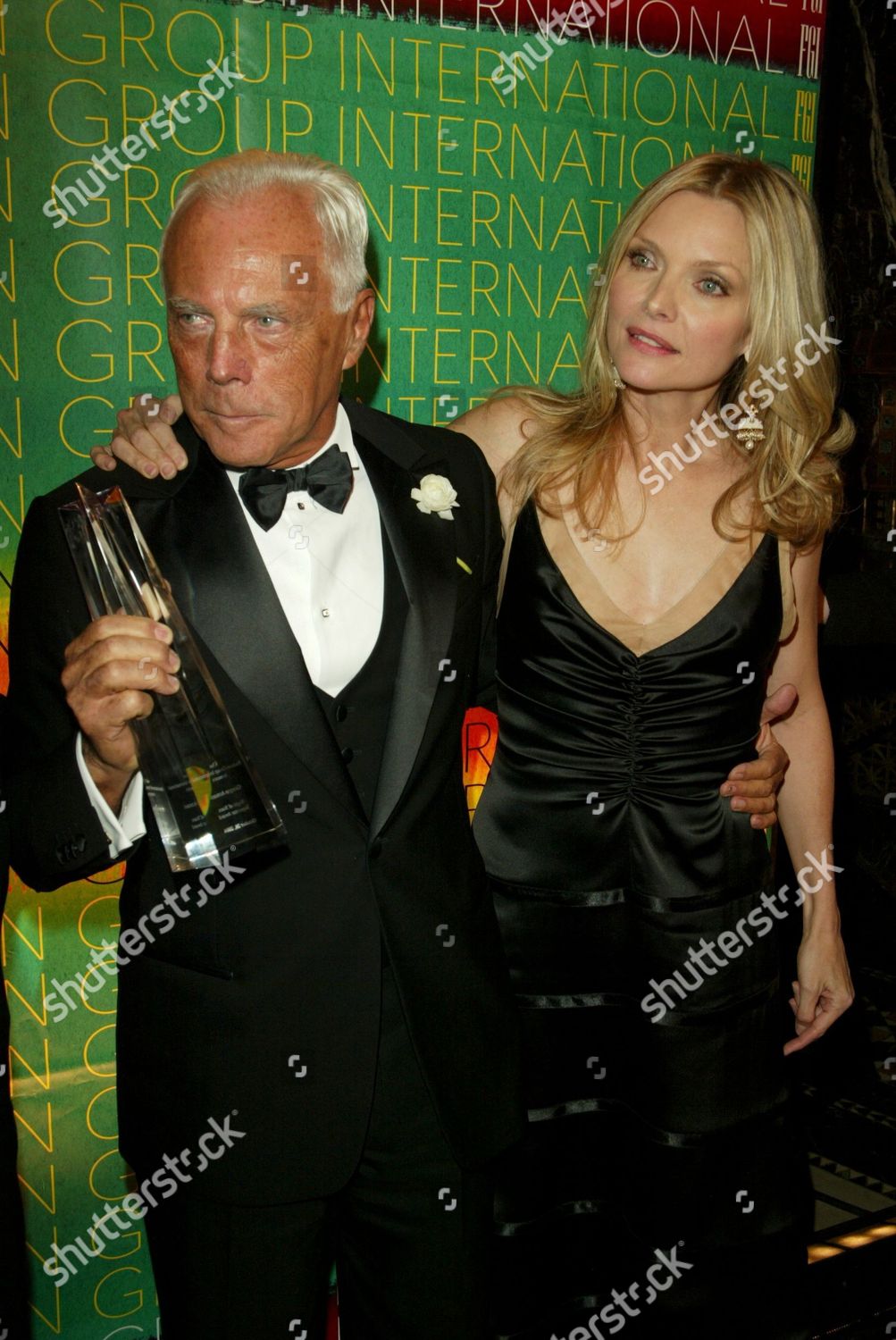 Giorgio Armani Michelle Pfeiffer Editorial Stock Photo - Stock Image ...