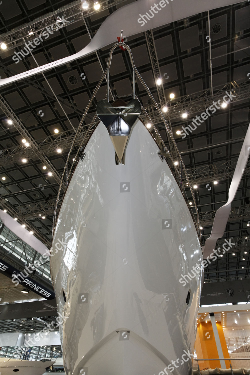 Bow White Luxury Vessel Boot 2008 Editorial Stock Photo - Stock Image ...