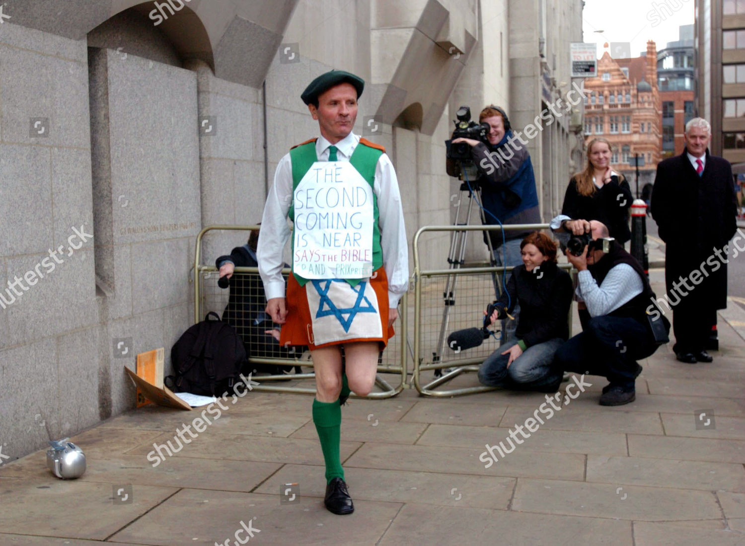 Former Priest Cornelius Neil Horan Performing Editorial Stock Photo ...