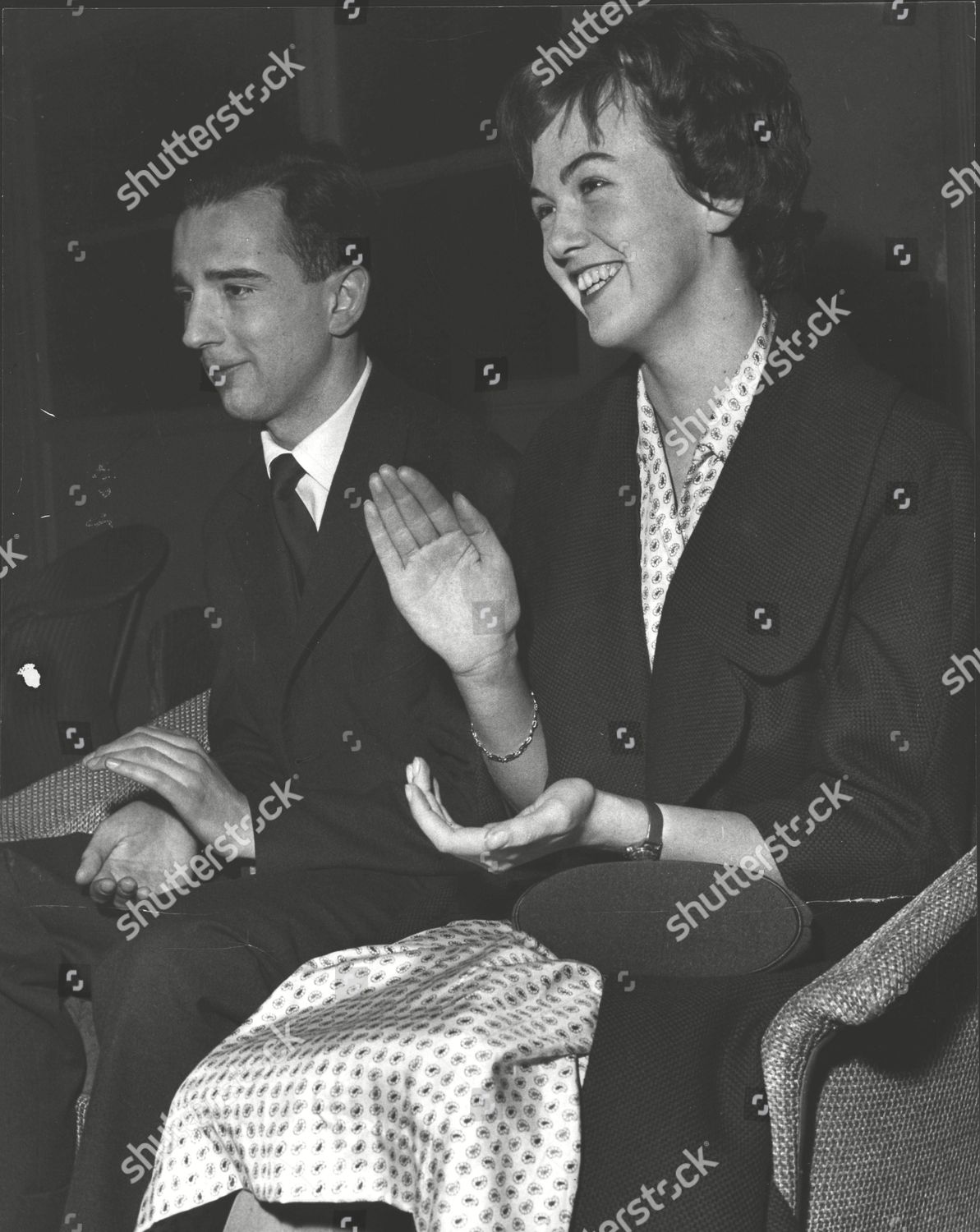 Elfrida Eden Later Mrs Richard Fallowfield Editorial Stock Photo ...