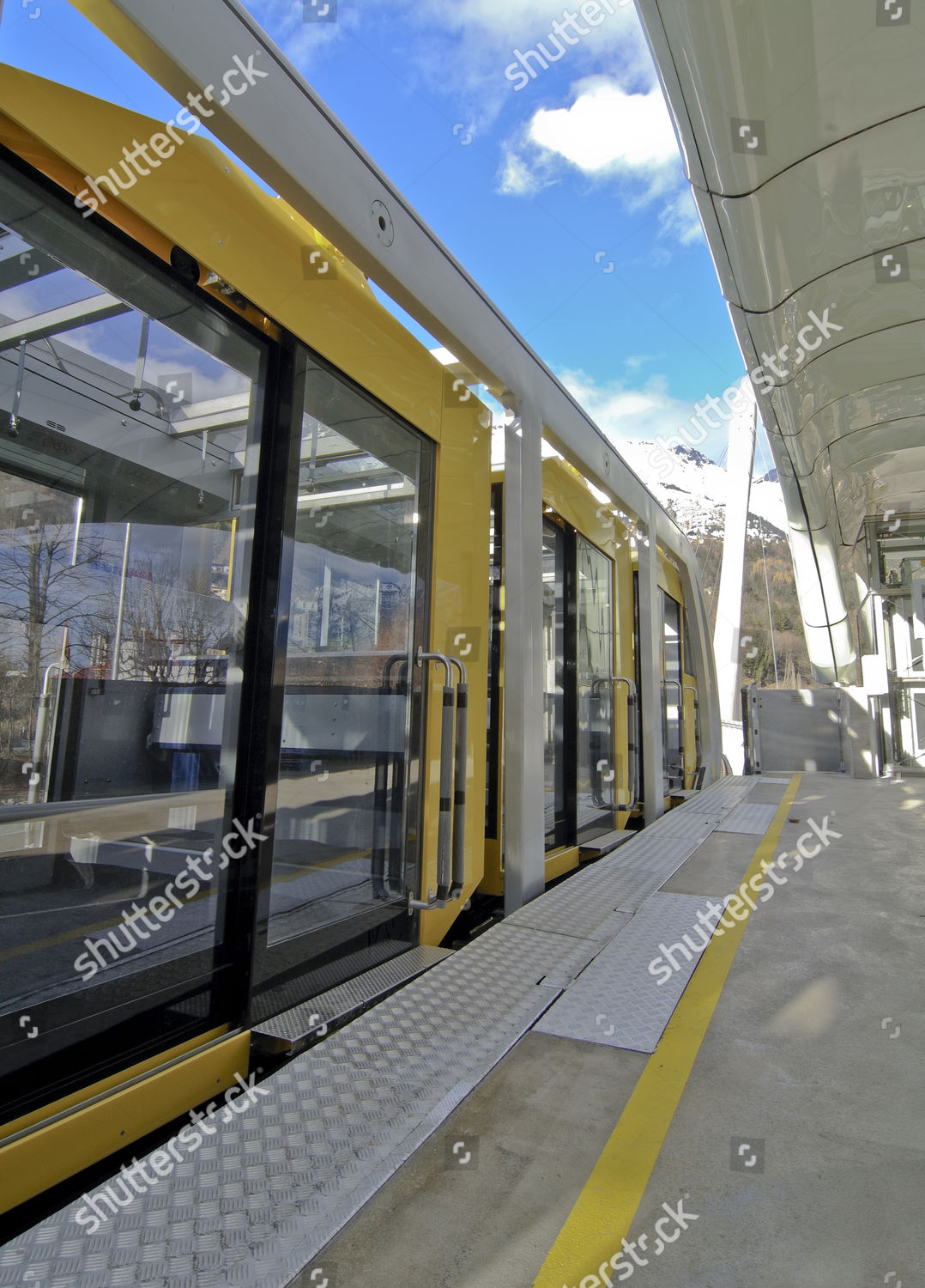 Hungerburgbahn New Funicular Railway Designed By Editorial Stock Photo ...