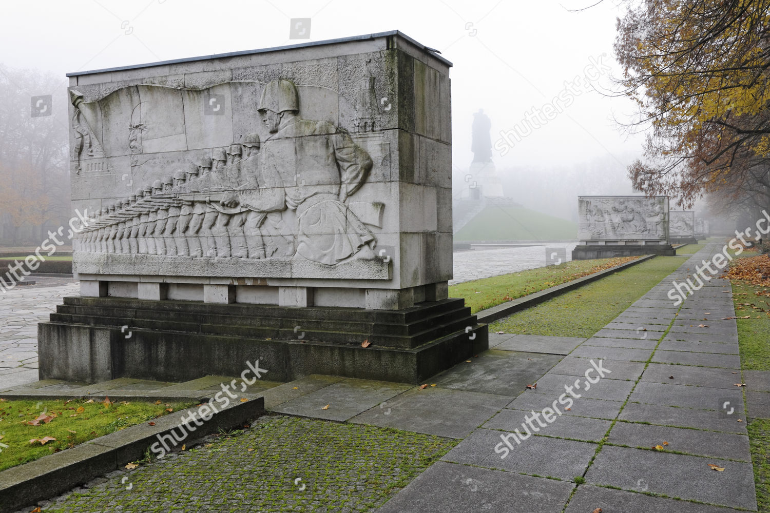 Marble Sarcophagus On Soviet War Memorial Editorial Stock Photo - Stock ...