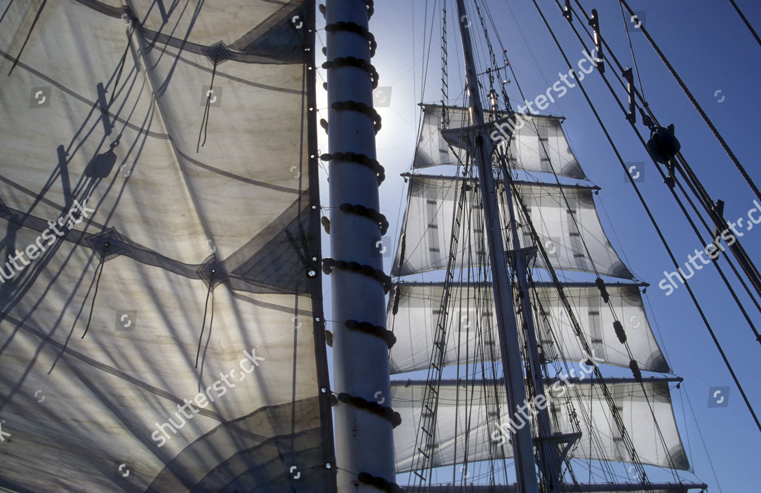 Threemast Sailing Ship Amorina Red Sea Editorial Stock Photo - Stock ...