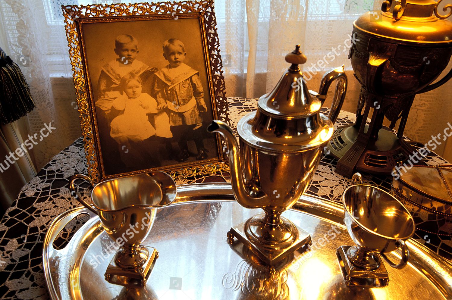 Old Family Silver Other Trinkets On Editorial Stock Photo - Stock Image ...