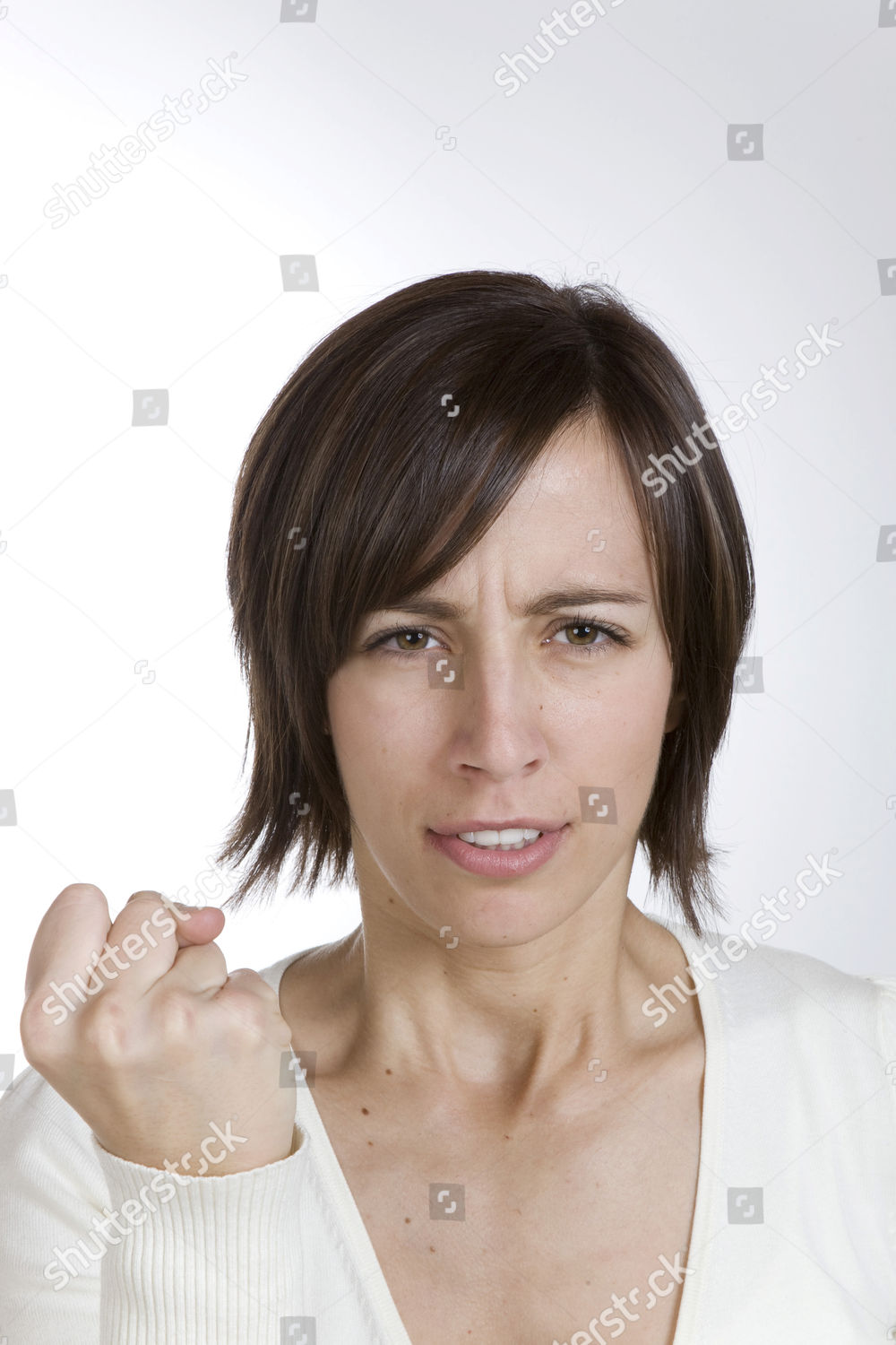 Model Released Angry Young Woman Editorial Stock Photo - Stock Image ...