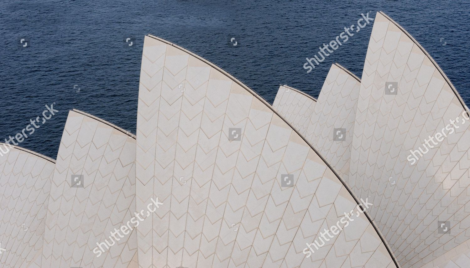 Sails Sydney Opera House Seen Above Editorial Stock Photo - Stock Image ...