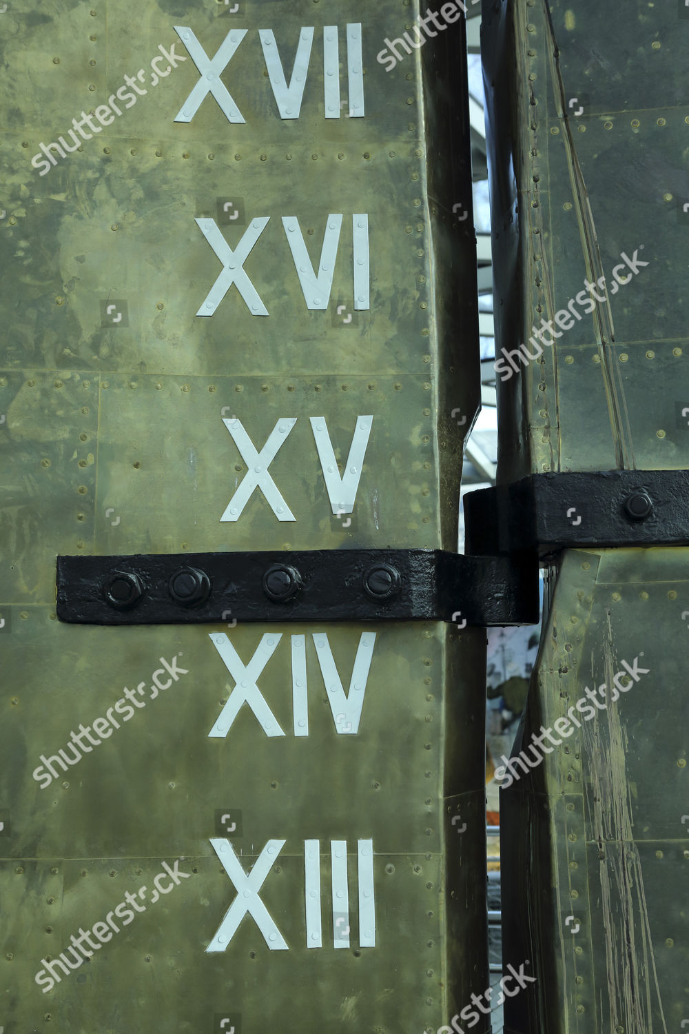 Roman Numerals On Rudder Cutty Sark Editorial Stock Photo - Stock Image ...