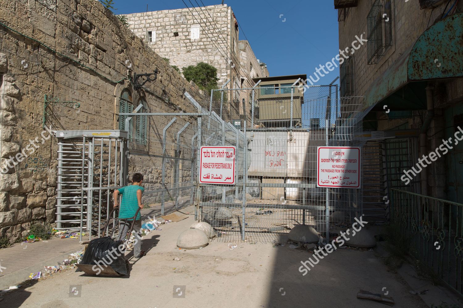 Hebron Split Into Two Sectors H1 Editorial Stock Photo - Stock Image ...