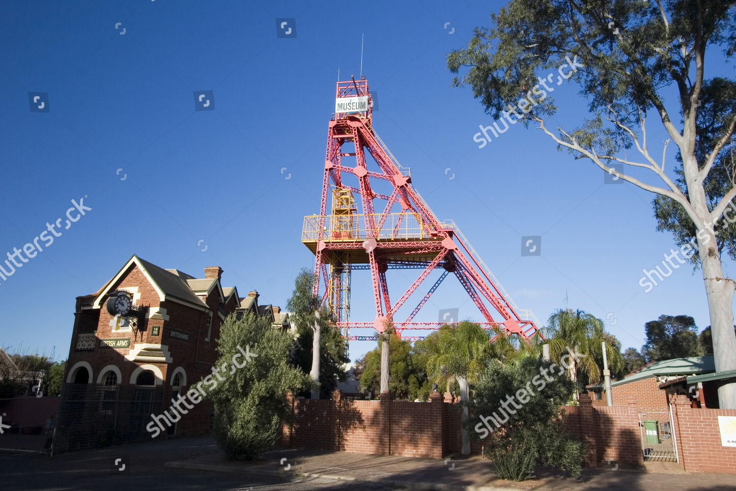 Museum Goldfields Winding Tower Kalgoorlie Western Editorial Stock ...