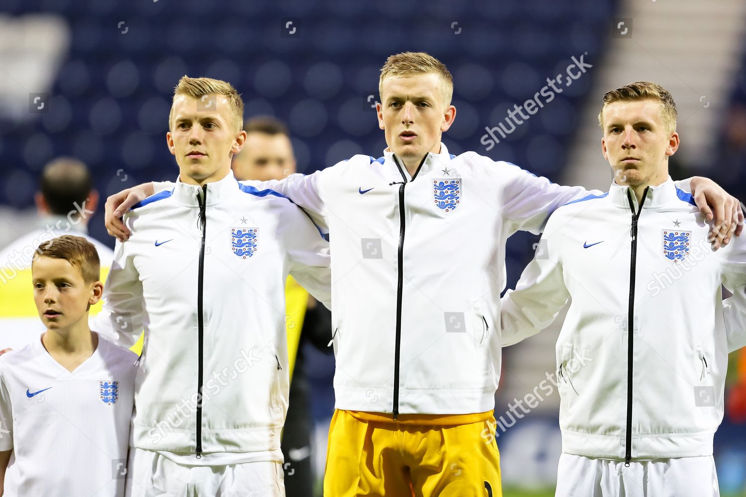 James Wardprowse Jordan Pickford Matt Targett Editorial Stock Photo ...