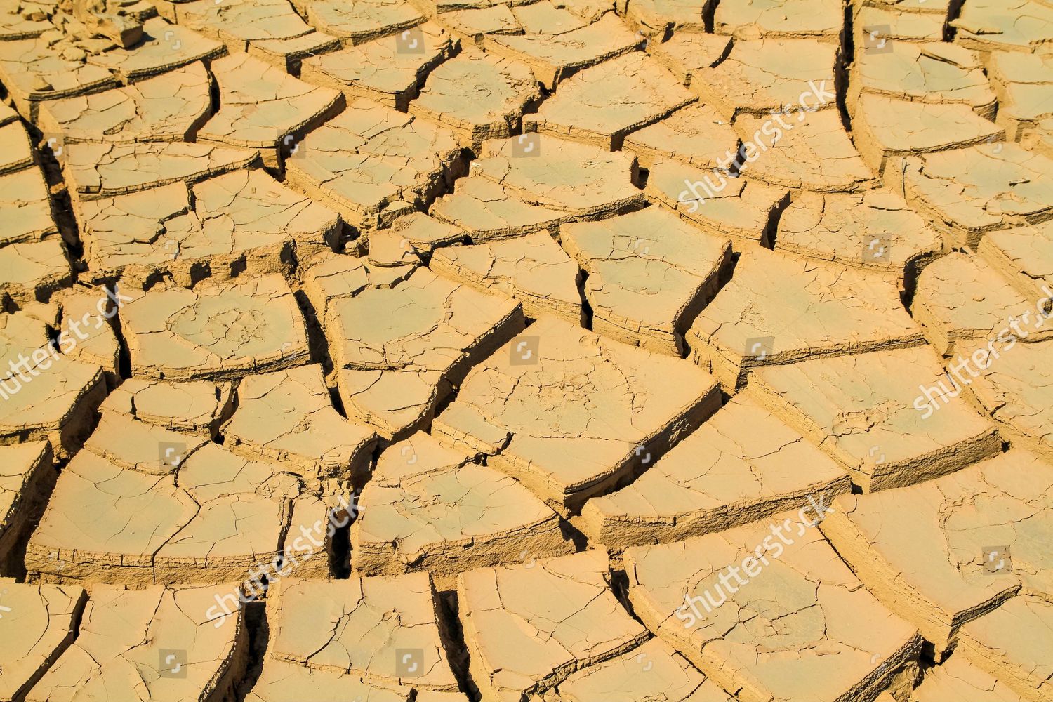 Dried Cracked Mud During Drought Angola Editorial Stock Photo - Stock ...