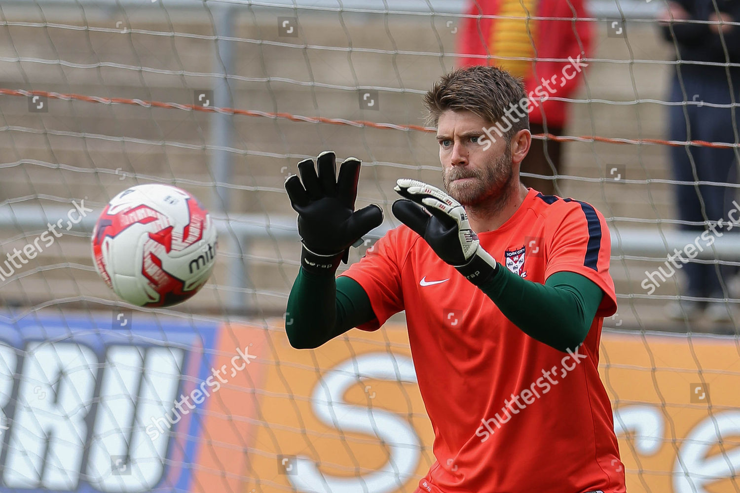 York City Goalkeeper Scott Flinders Prior Editorial Stock Photo - Stock ...