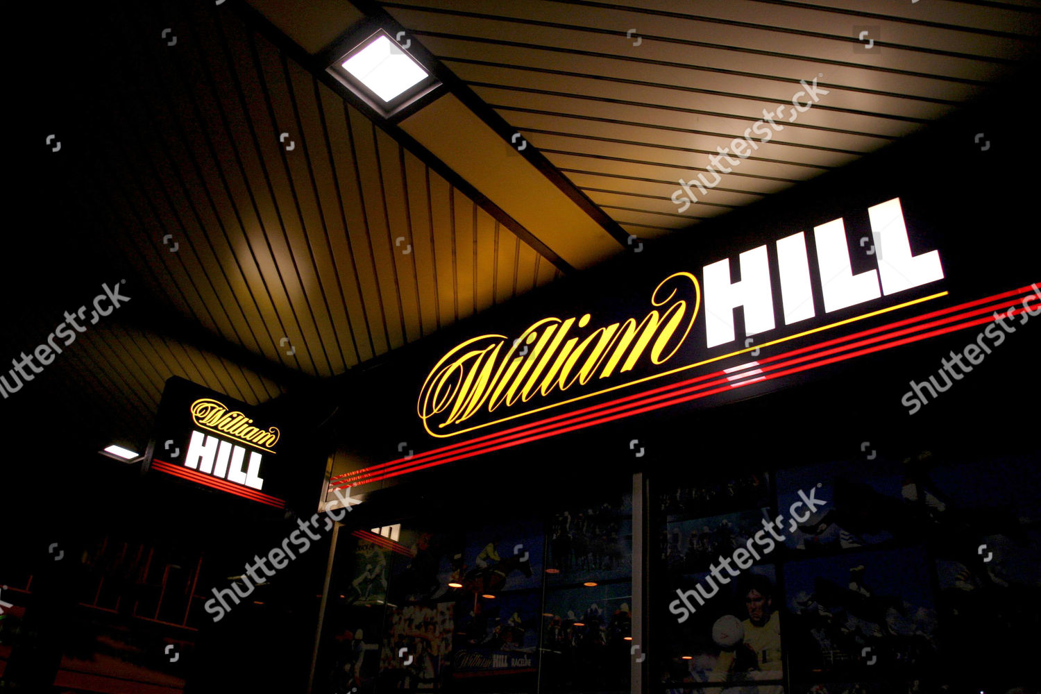 William Hill Betting Shop Euston Station Editorial Stock Photo - Stock ...