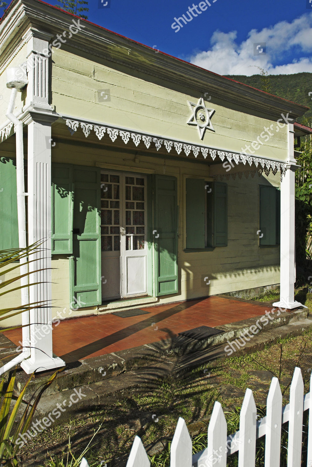 Colonial Architecture Hellbourg Caldera Cirque De Editorial Stock Photo ...