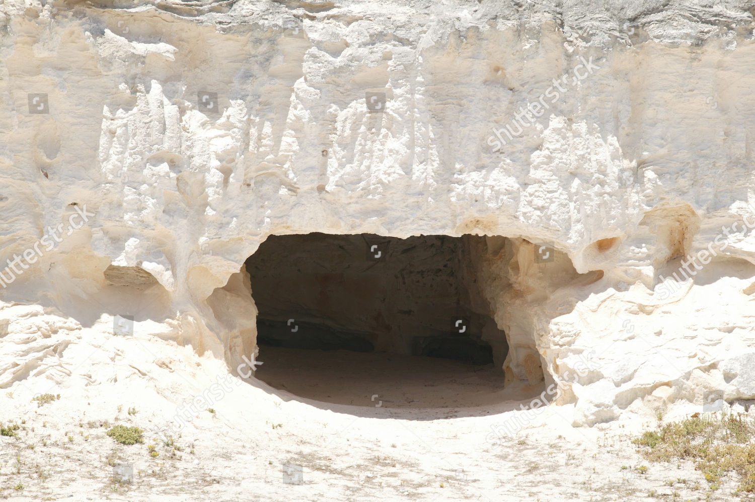 Cave Cut By Prisoners On Former Editorial Stock Photo - Stock Image ...