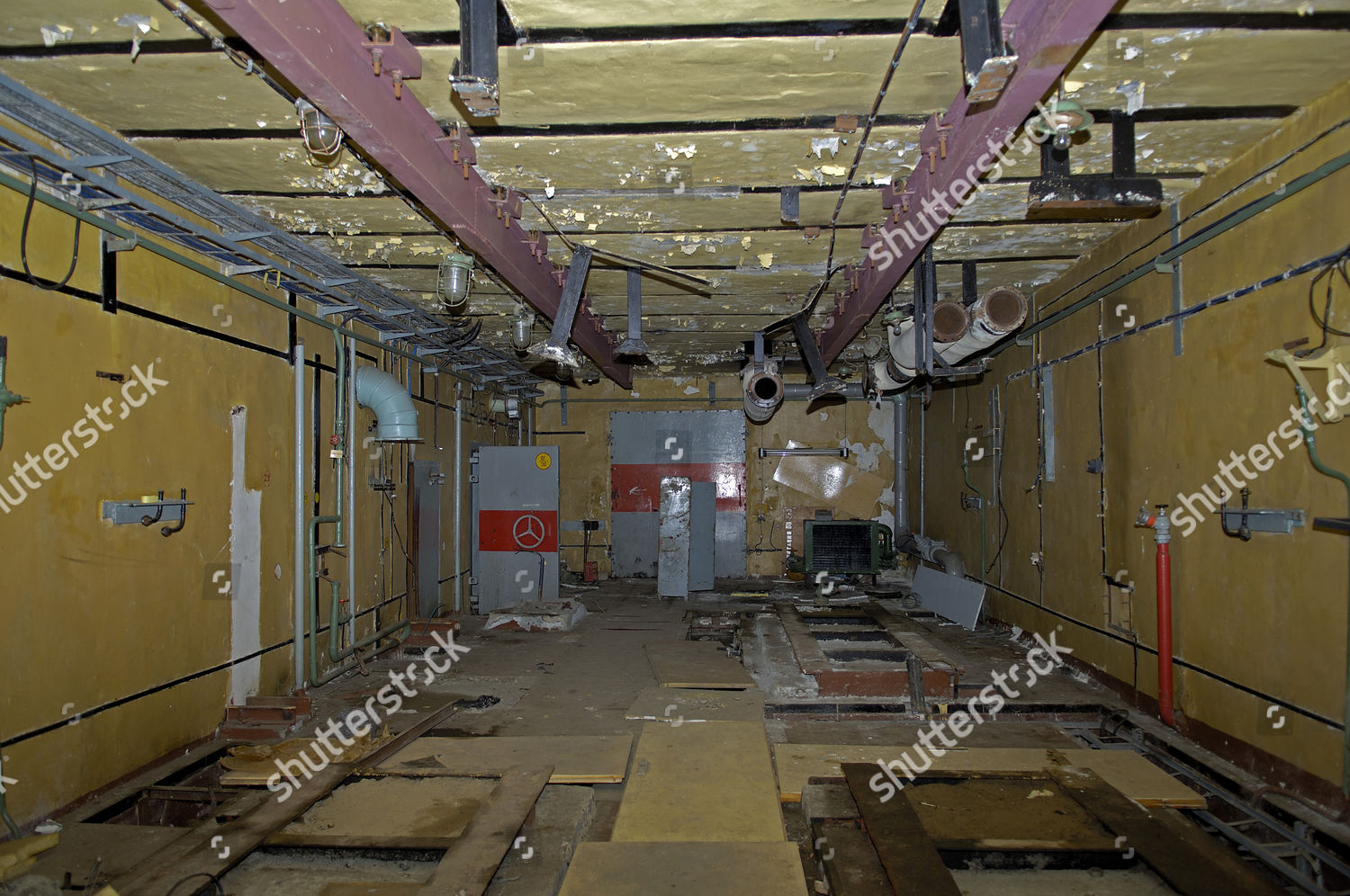 Room Emergency Backup Generator Bunker Uk Editorial Stock Photo - Stock ...