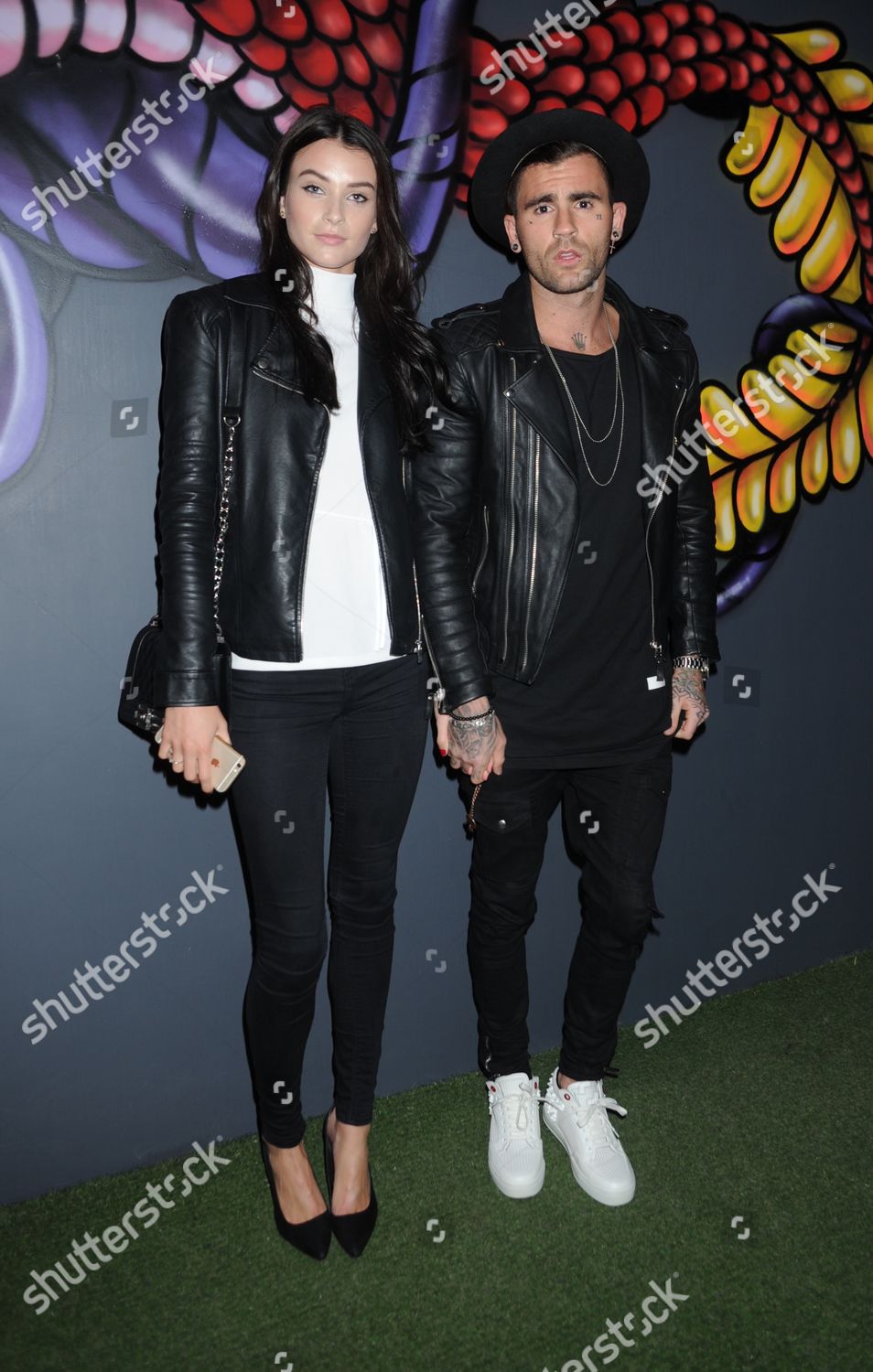 Lucy Gascoyne Chris Perceval Redaktionelles Stockfoto – Stockbild ...