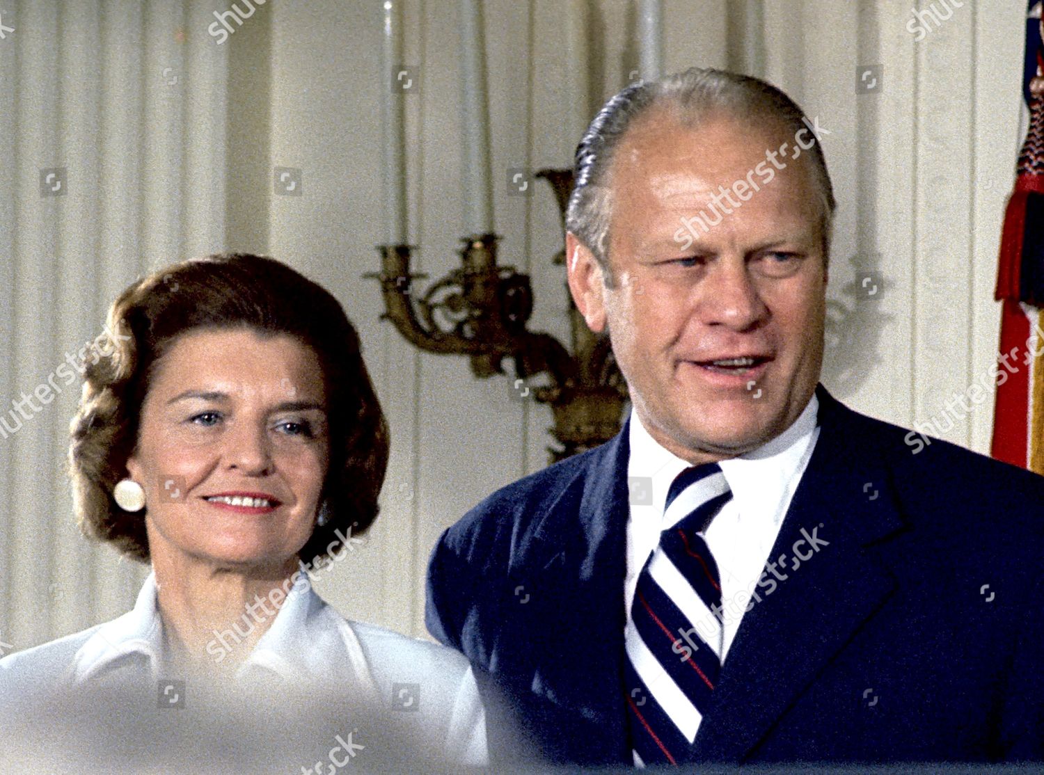 Gerald R Ford First Lady Betty Editorial Stock Photo - Stock Image ...