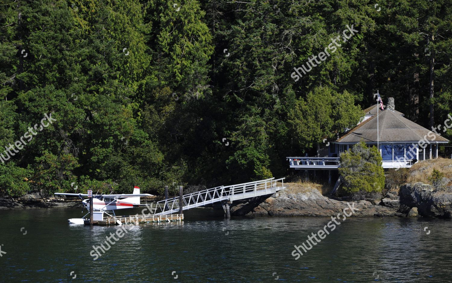 House Dock Seaplanes Friday Harbor San Editorial Stock Photo - Stock ...