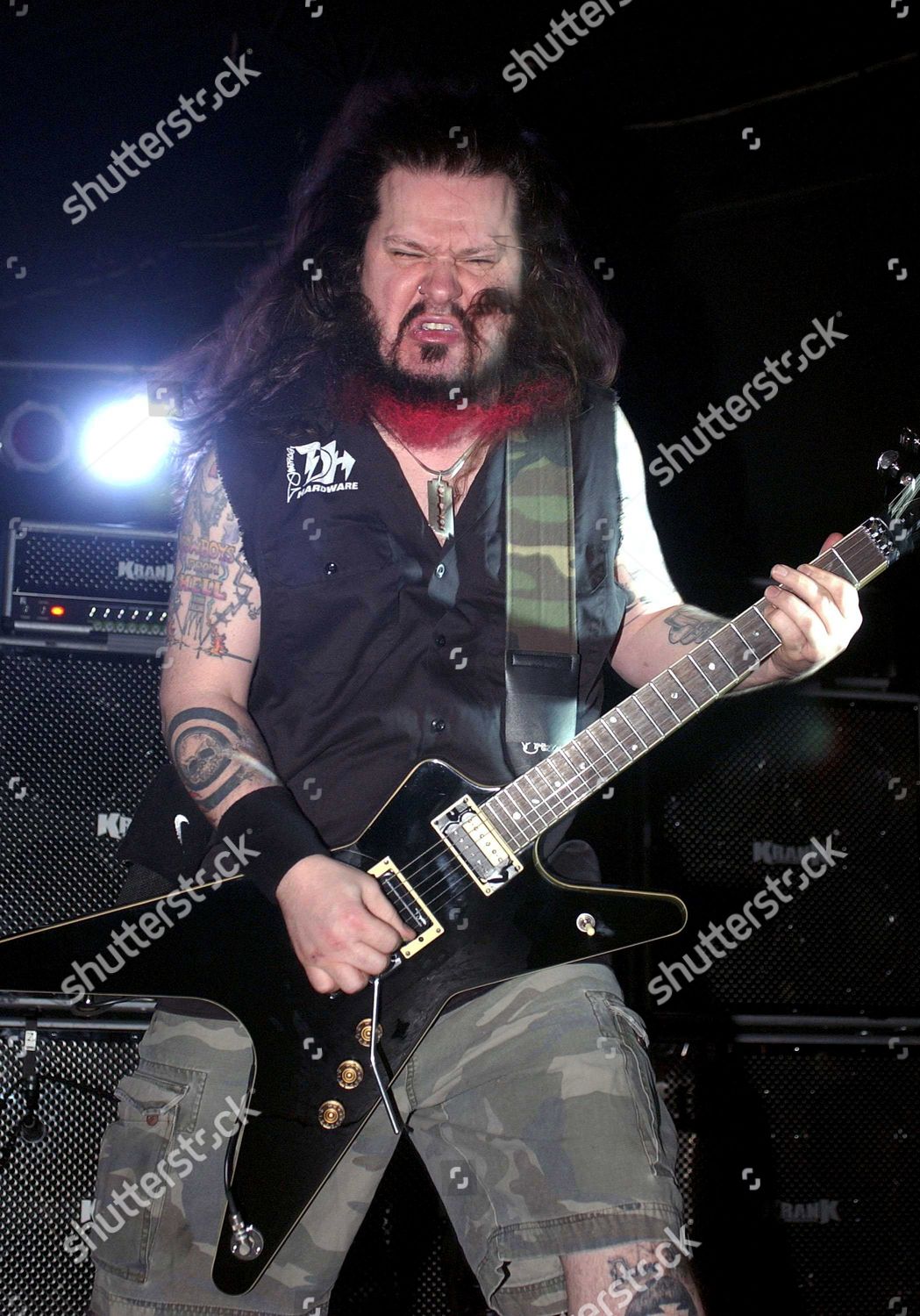 Damageplan Guitarist Dimebag Darrell Abbot Editorial Stock Photo ...