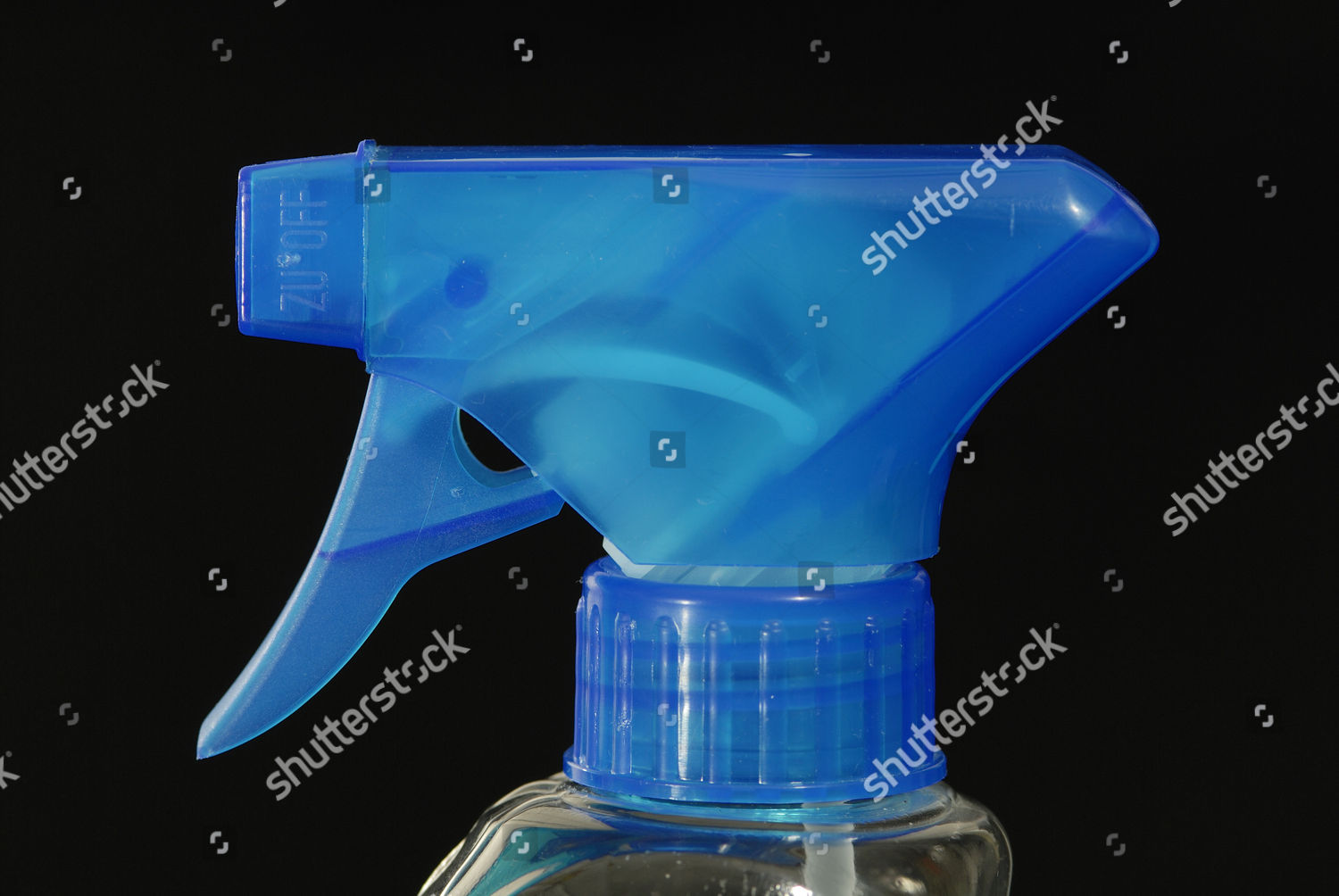 Spray Nozzle Plastic Bottle Editorial Stock Photo - Stock Image ...