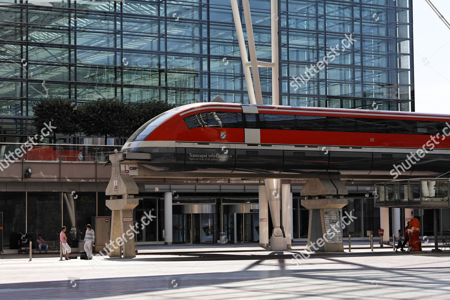Transrapid Model Munich Airport Terminal 2 Editorial Stock Photo ...