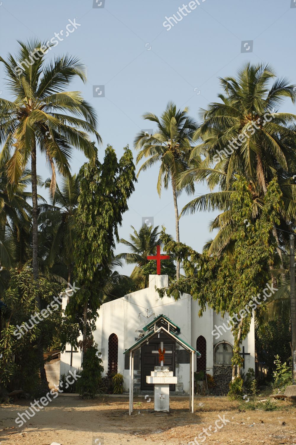 Christian Church Palolem Goa India Editorial Stock Photo - Stock Image ...