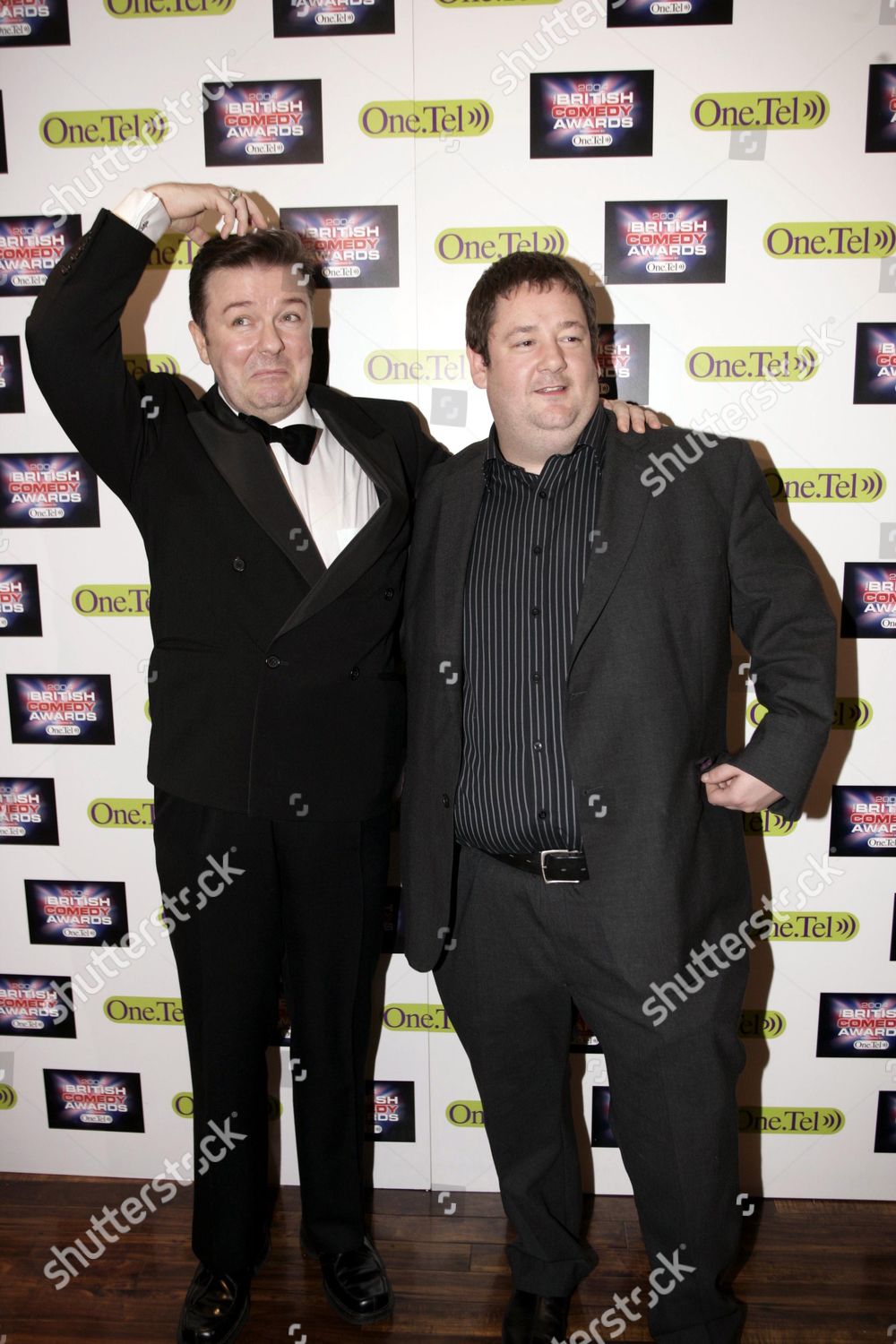Ricky Gervais Johnny Vegas Editorial Stock Photo - Stock Image ...