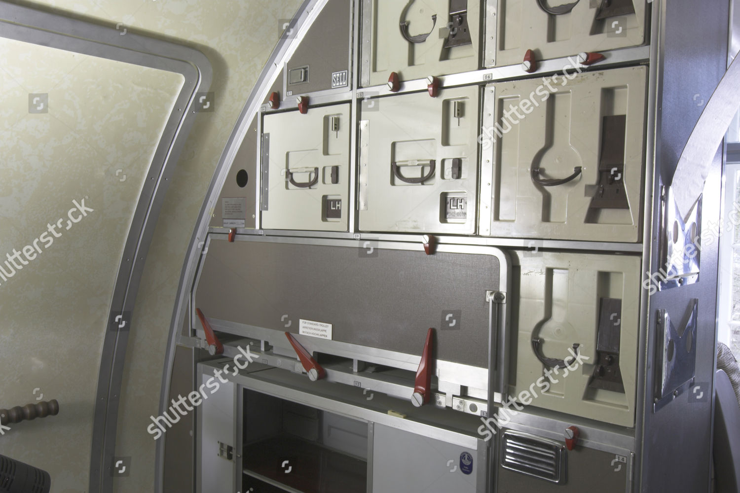 Aeroplane Kitchen Boeing 727 Editorial Stock Photo - Stock Image ...