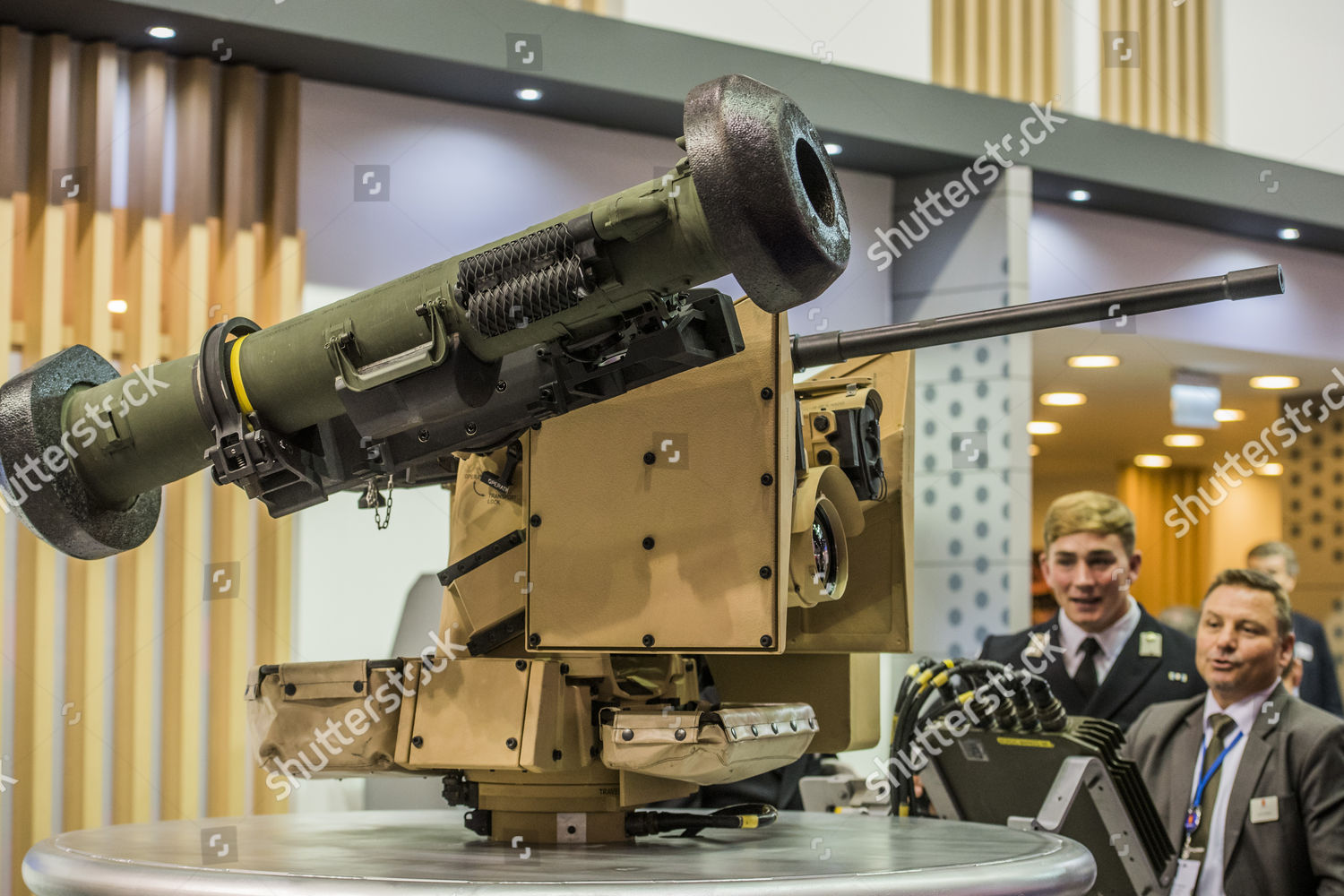 Group Naval Cadets Shown Turret Mounted Editorial Stock Photo - Stock ...